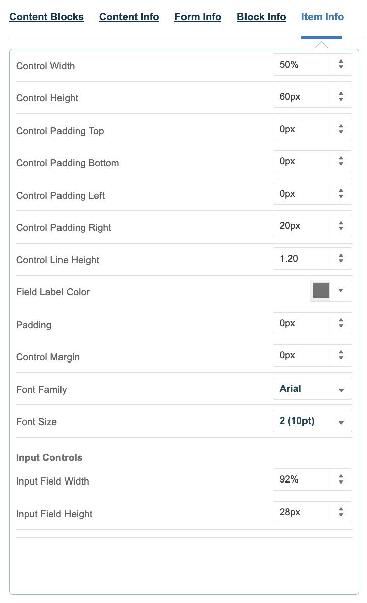 Create and Edit Web Forms – PDI Help Center
