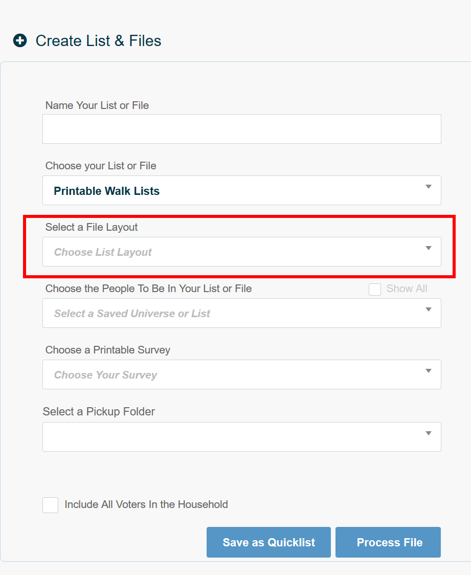Process Lists & Files – PDI Help Center