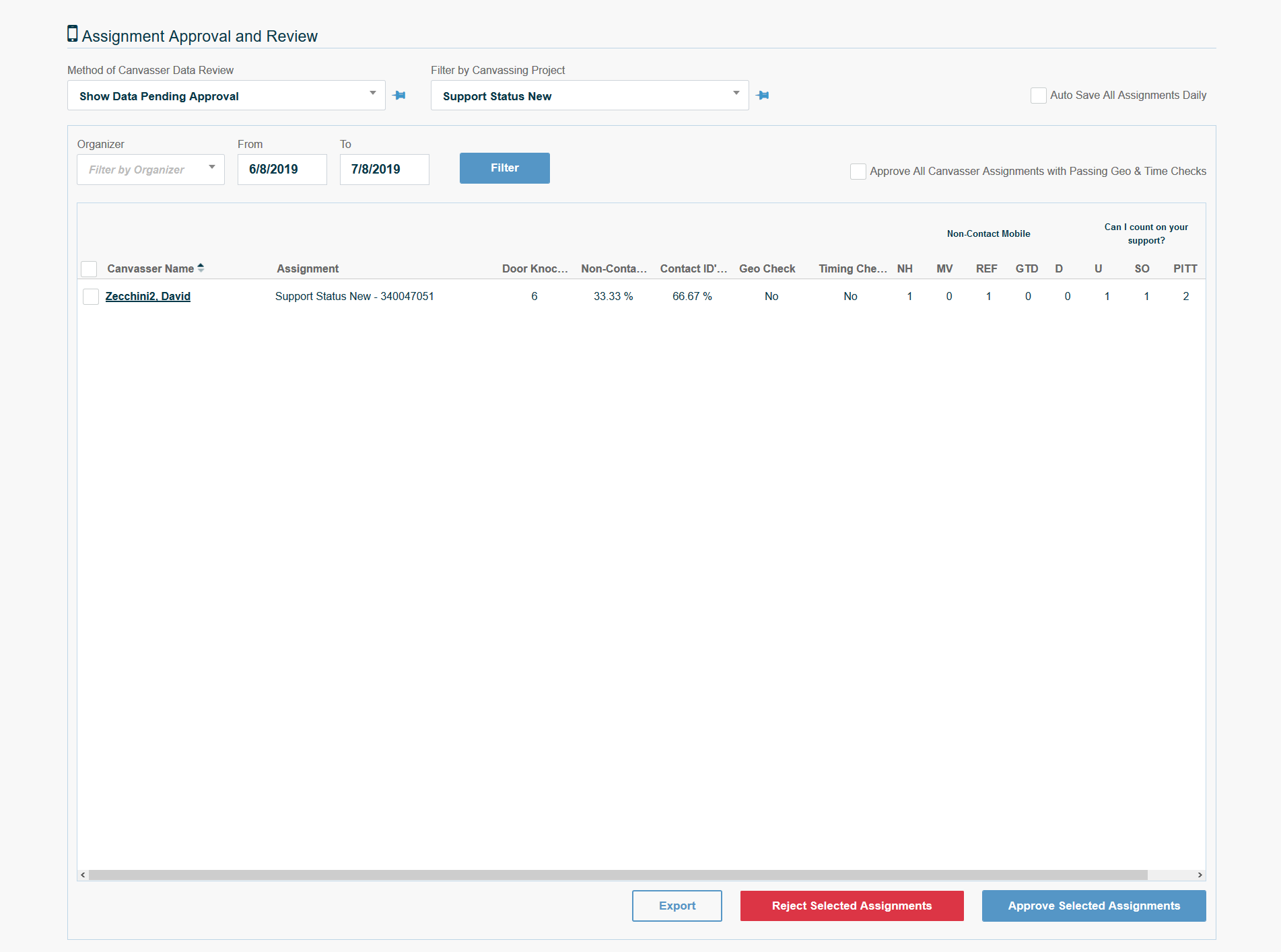 Approve Mobile Data – PDI Help Center